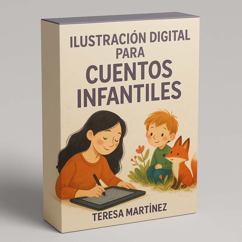 Ilustración Digital Para Cuentos Infantiles - Teresa Martínez | Cursos Lux