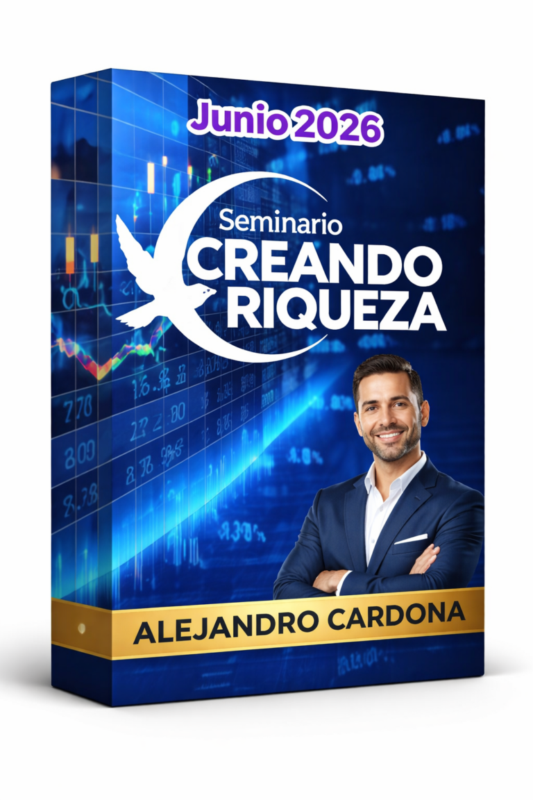 Seminario Creando Riqueza Junio 2026 - Alejandro Cardona | Cursos Lux